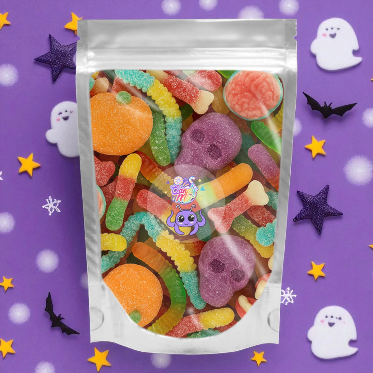 Mix Halloween 900 g – Sachet de bonbons Halloween variés – CandyMix
