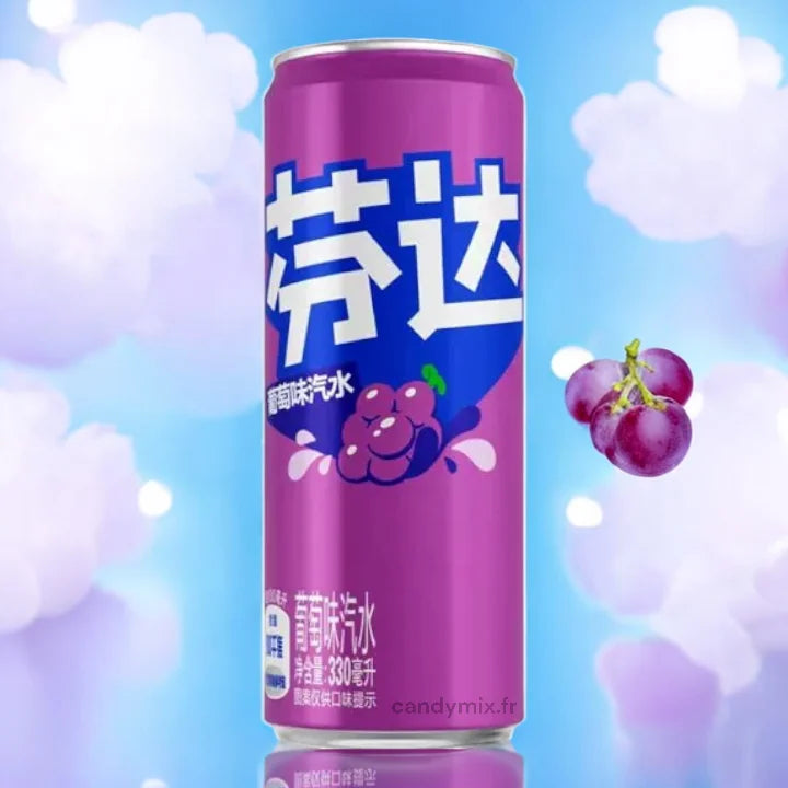 Fanta Raisin 330ml (Chine) – CandyMix