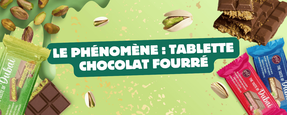 Le phénomène : Tablette chocolat fourré – CandyMix