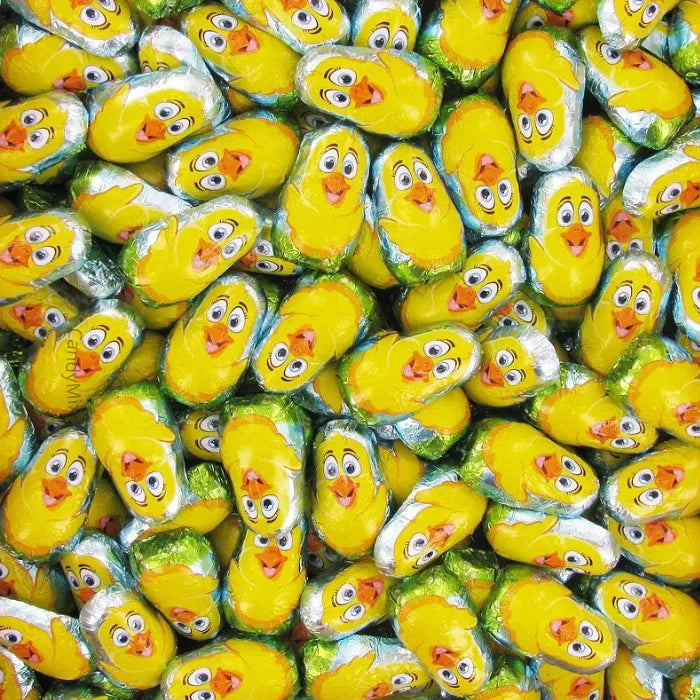 Poussin en Chocolat au Lait Fourrés crème – CandyMix