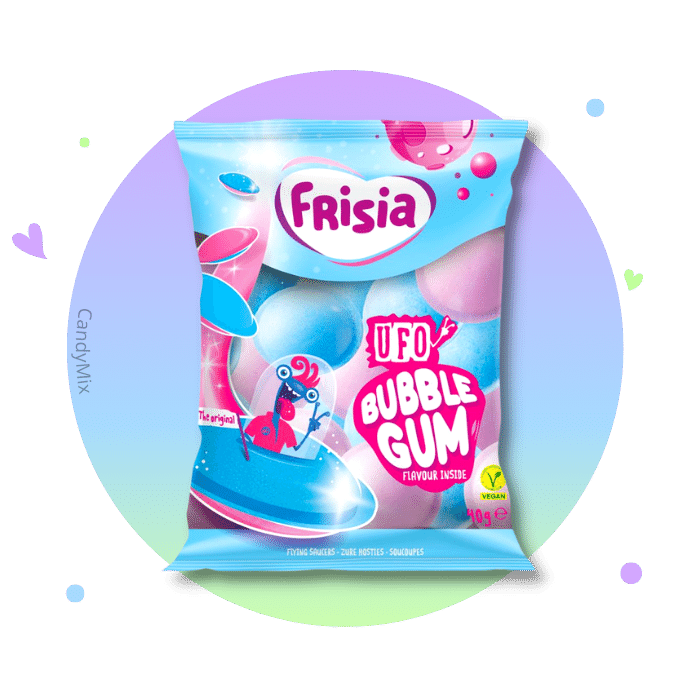 Frisia Soucoupes Bubble Gum – CandyMix