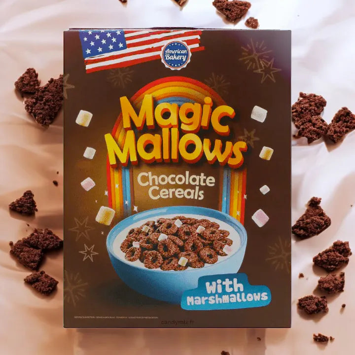 American Bakery Magic Mallows Chocolate Cereal – CandyMix