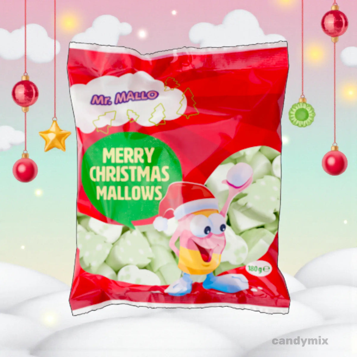 Merry Christmas Mallows - Mr Mallo – CandyMix