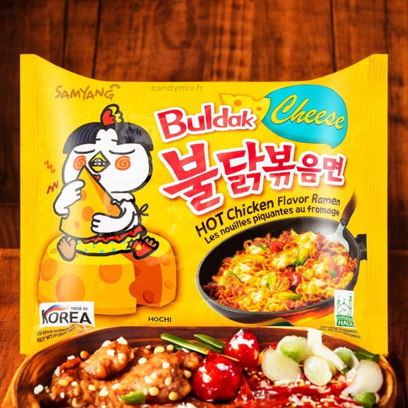Samyang Buldak - Les ramen les plus piquantes chez CandyMix