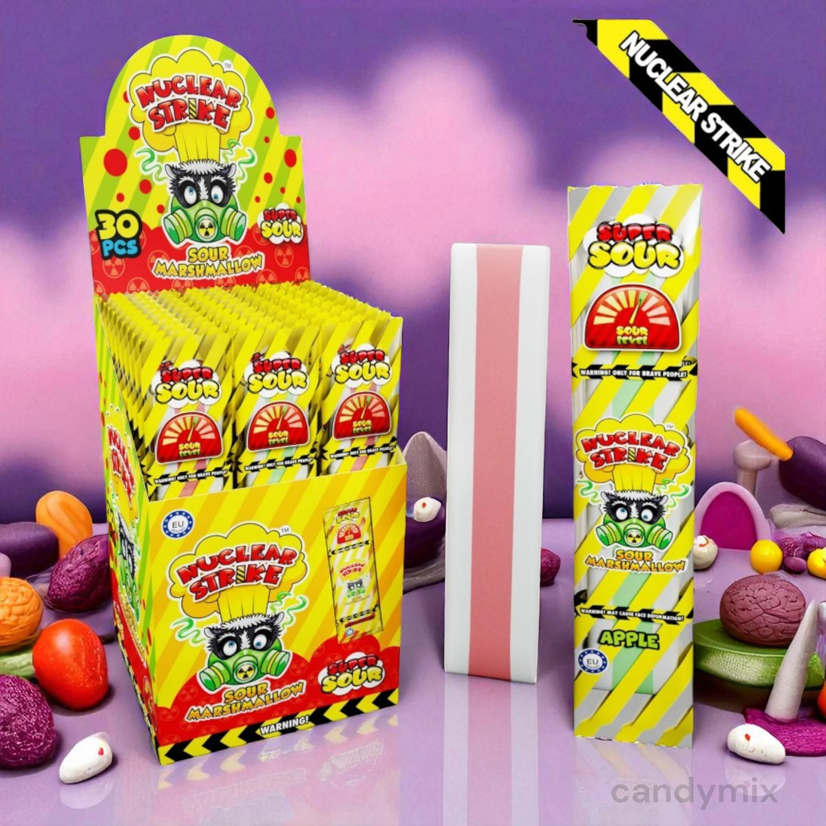 Nuclear Strike Sour Marshmallow – CandyMix