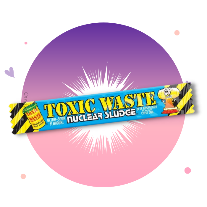 Toxic Waste Blue Raspberry Chewy Bar – CandyMix